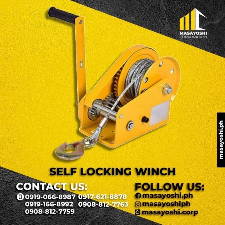 Self-locking Winch | Lifting Equipment | Hand Winch | Manual Hand Winch ...