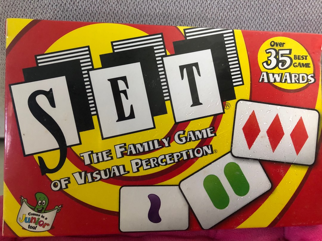 Set - family game of visual perception, Hobbies & Toys, Toys & Games on ...
