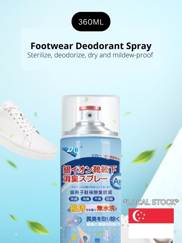 Shoe Deodorant W Special Japanese Formulated AG+ *LOCAL STOCK*, Men's ...