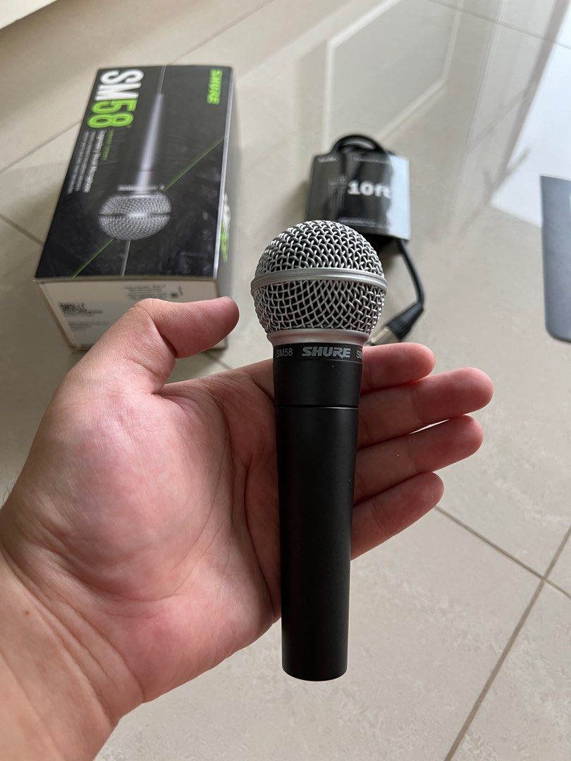 Shure SM58, Audio, Microphones on Carousell