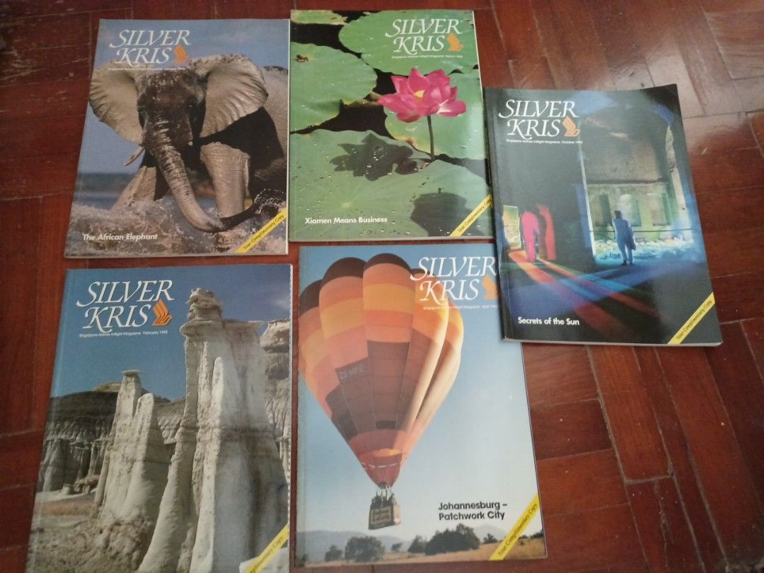 SIA Silver Kris Inflight Magazine 1992 1993 Vintage, Hobbies & Toys ...