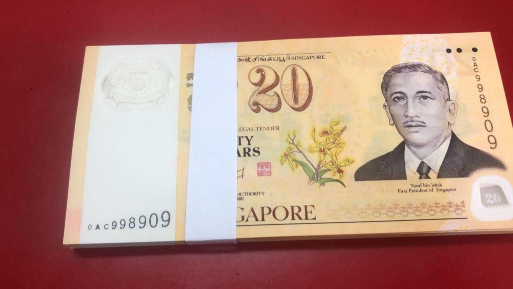 Singapore $20 Note, Mint Condition, Hobbies & Toys, Memorabilia ...