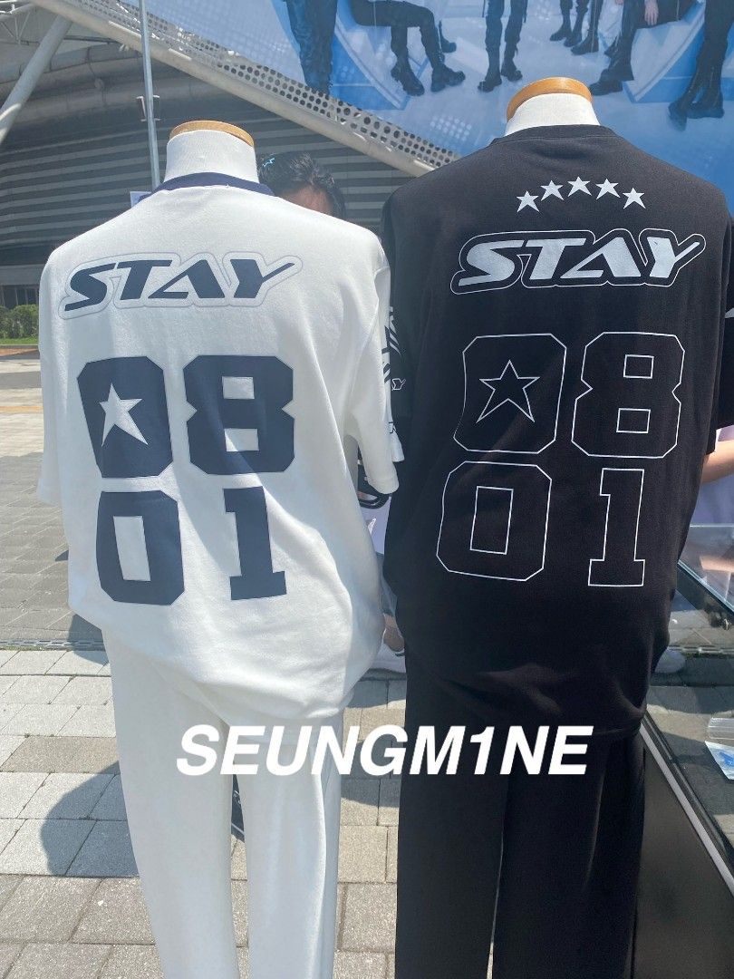 SKZ Stray Kids 5Star Pilor 3rd Fanmeeting White Shirt Merch, Hobbies ...