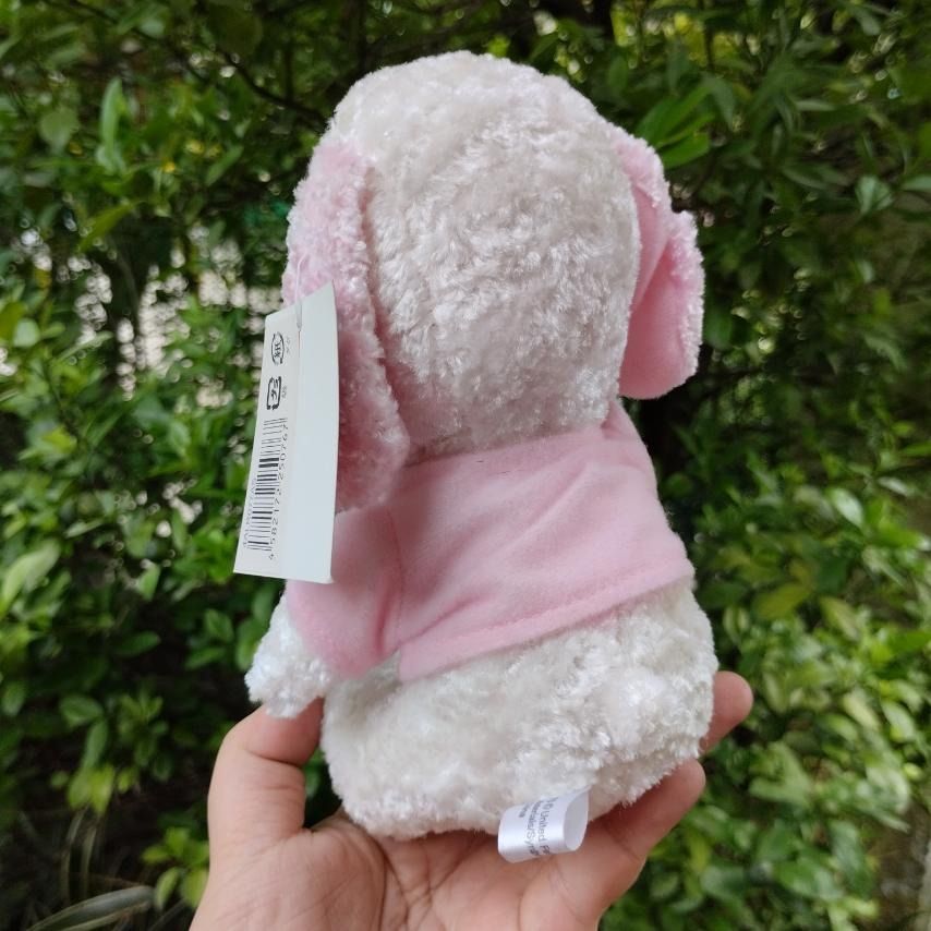 Snoopy Peanuts Mini Character White Pink Fuzz Stuffed Plush Toy ...