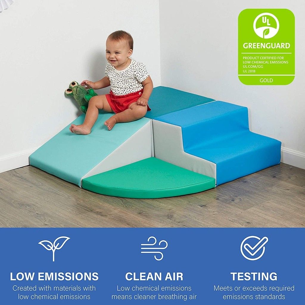 Softscape baby climbing gym foam blocks for playpen, Babies & Kids ...