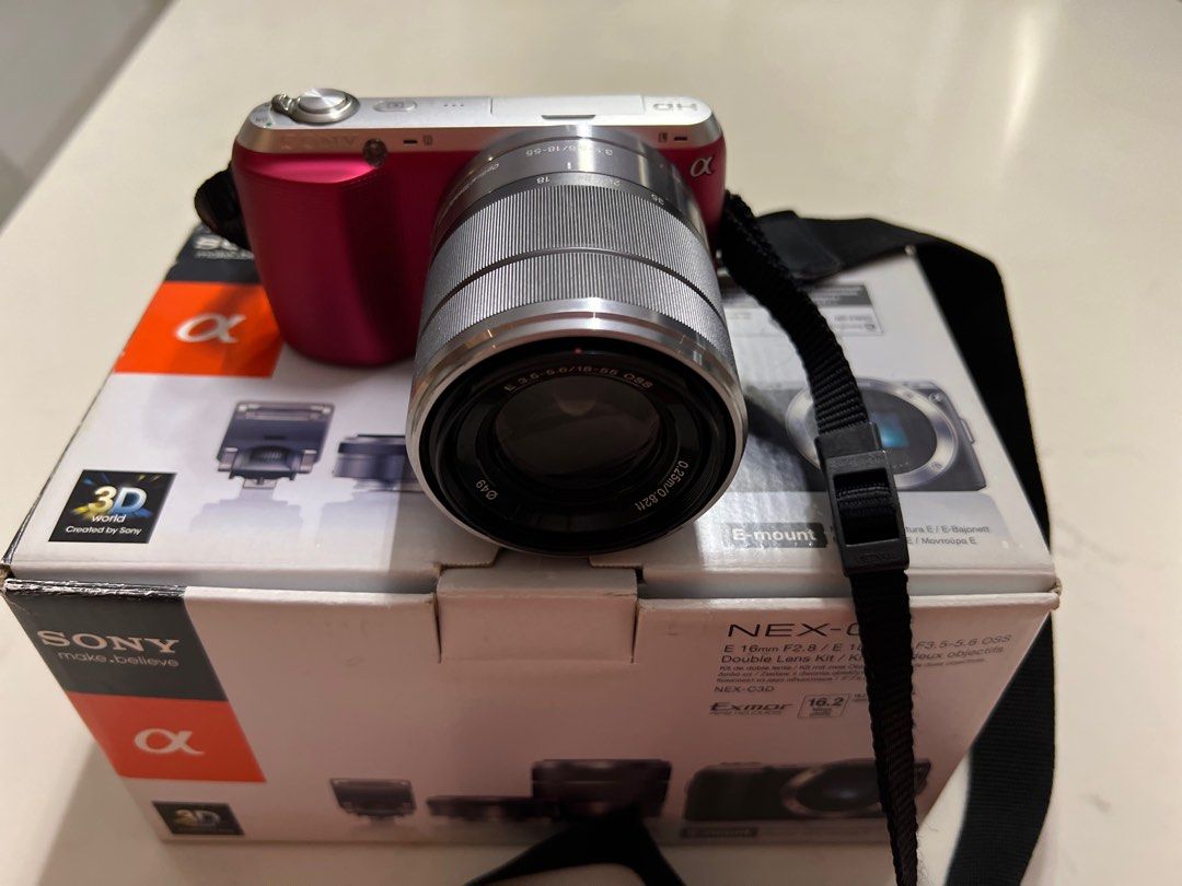 Sony NEX-C3 camera, Photography, Cameras on Carousell