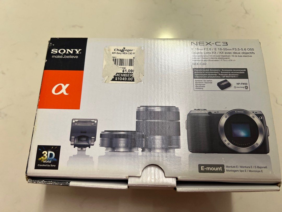 Sony NEX-C3 camera, Photography, Cameras on Carousell