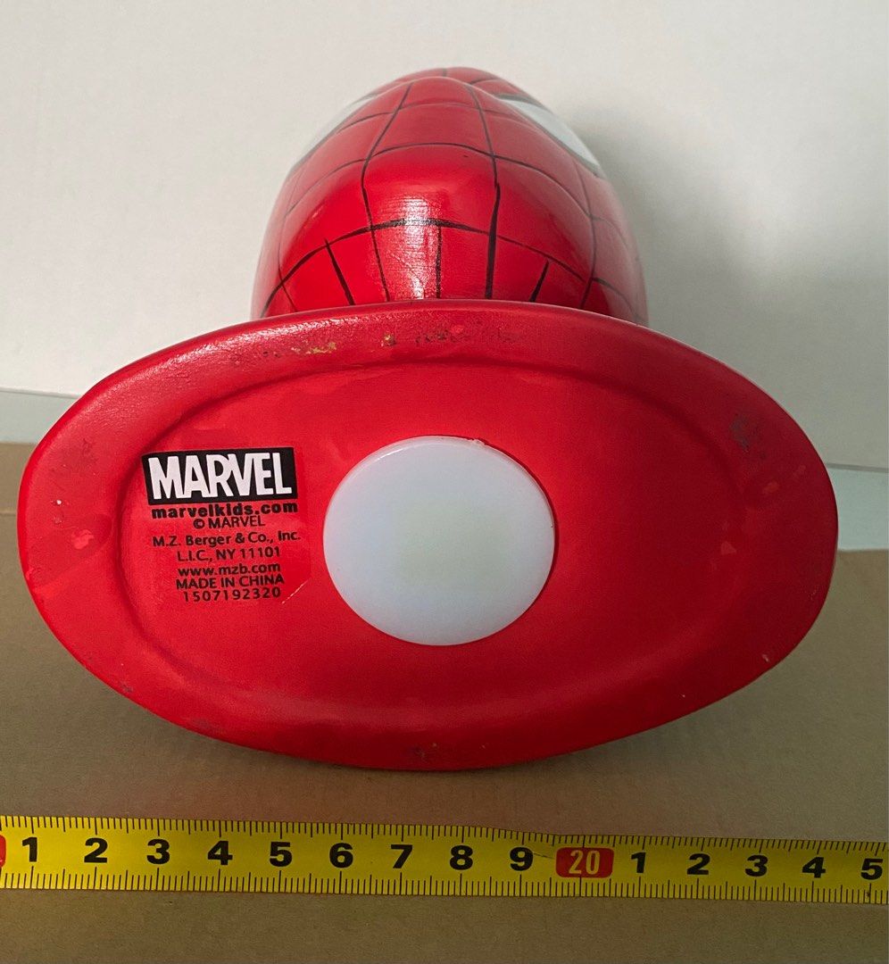 Spider-man ceramic coin bank ($30) & Batman piggy ceramic coin bank ...