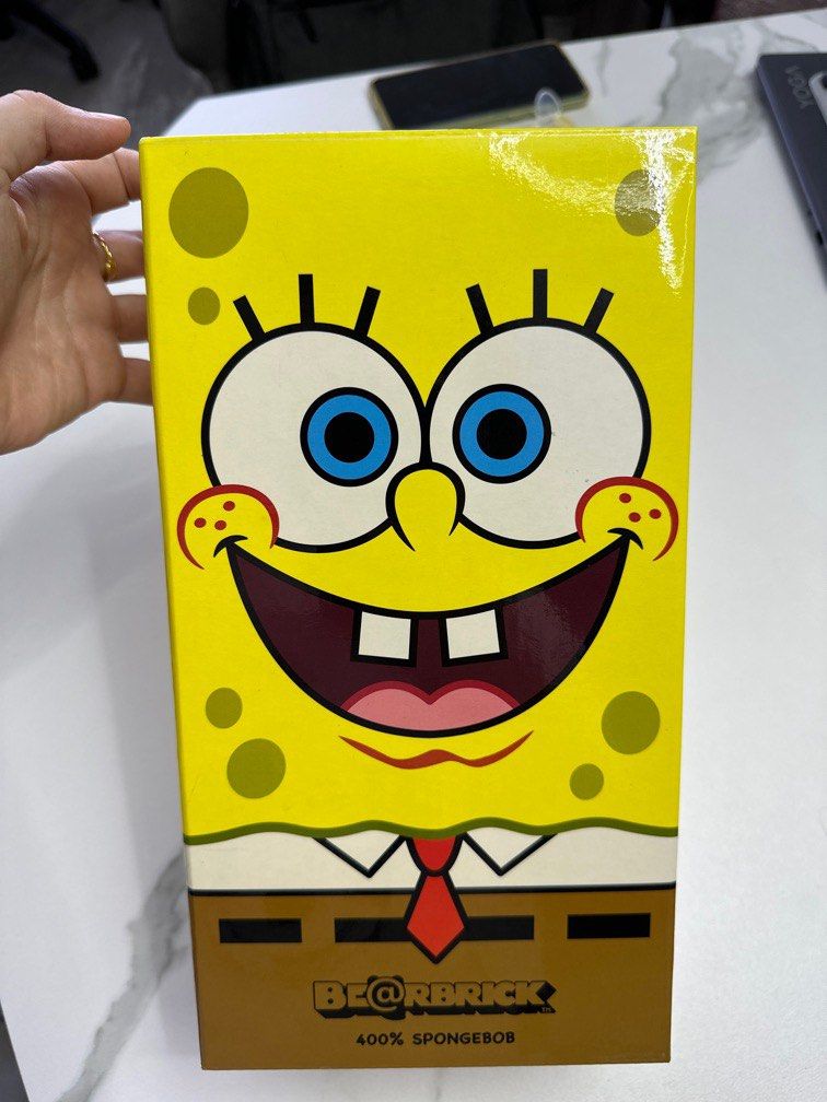 SpongeBob 400% Bearbrick, Hobbies & Toys, Memorabilia & Collectibles ...