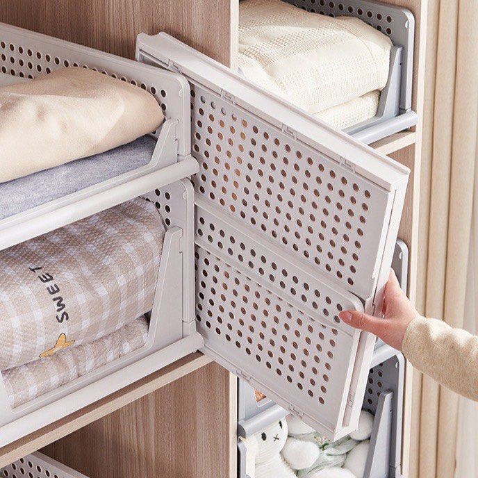 Stackable Multipurpose Folding Drawer, Furniture & Home Living ...