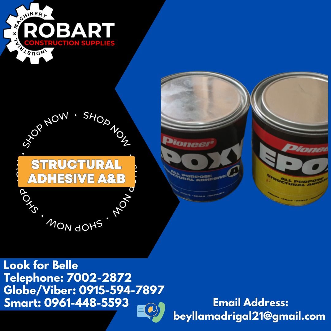Structural Adhesive A&B, Commercial & Industrial, Construction Tools ...