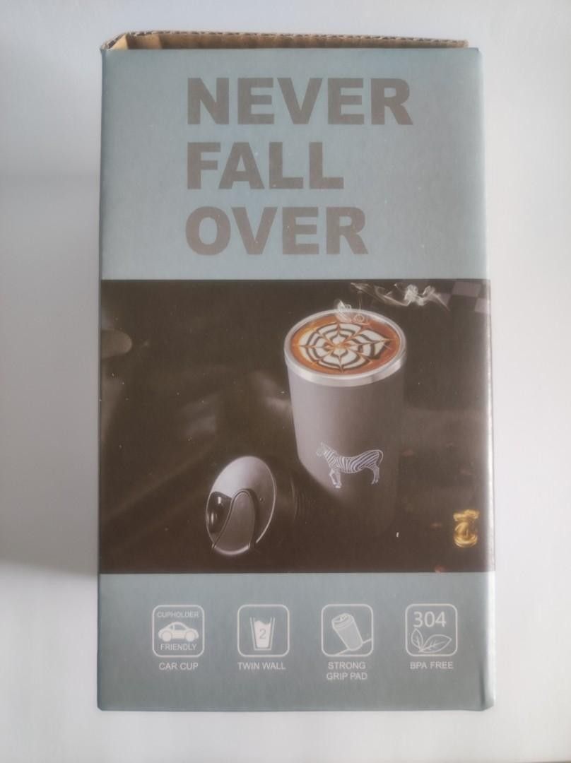 Suction Tumbler (White) - Never Fall Over, Furniture & Home Living ...