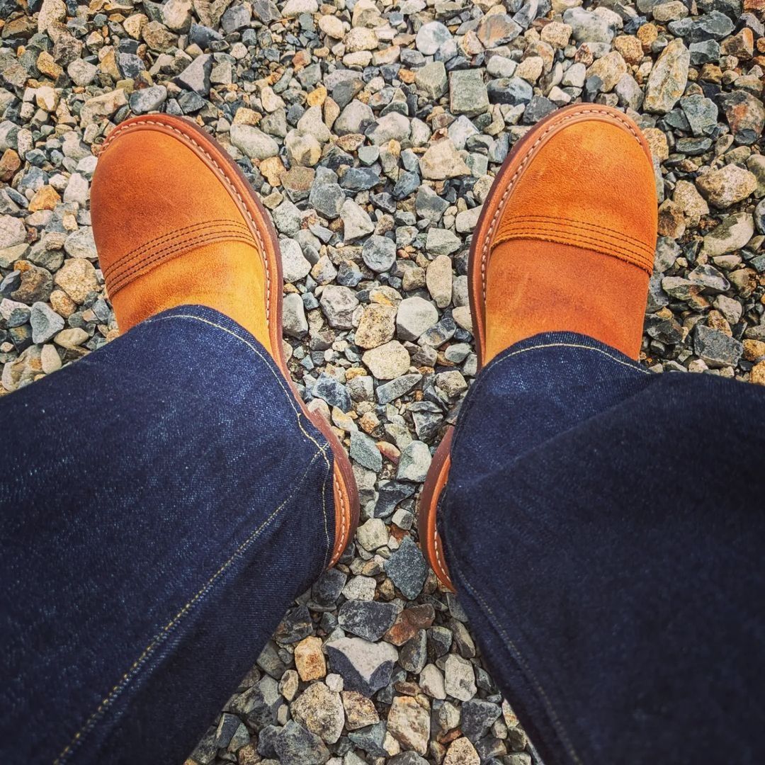 Super Rare Red Wing 8123 US8.5D Ironsmith Burnt Orange Muleskinner, Men ...