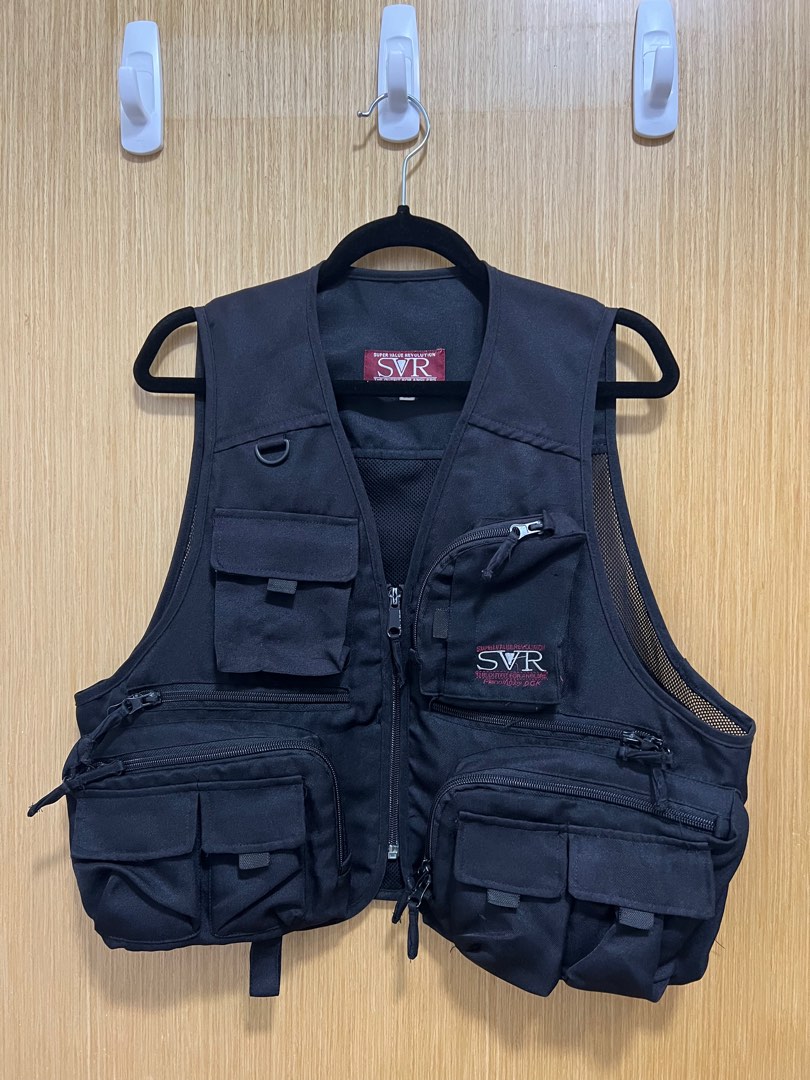 SVR Technical Vest Thrifted, Men's Fashion, Tops & Sets, Vests on Carousell