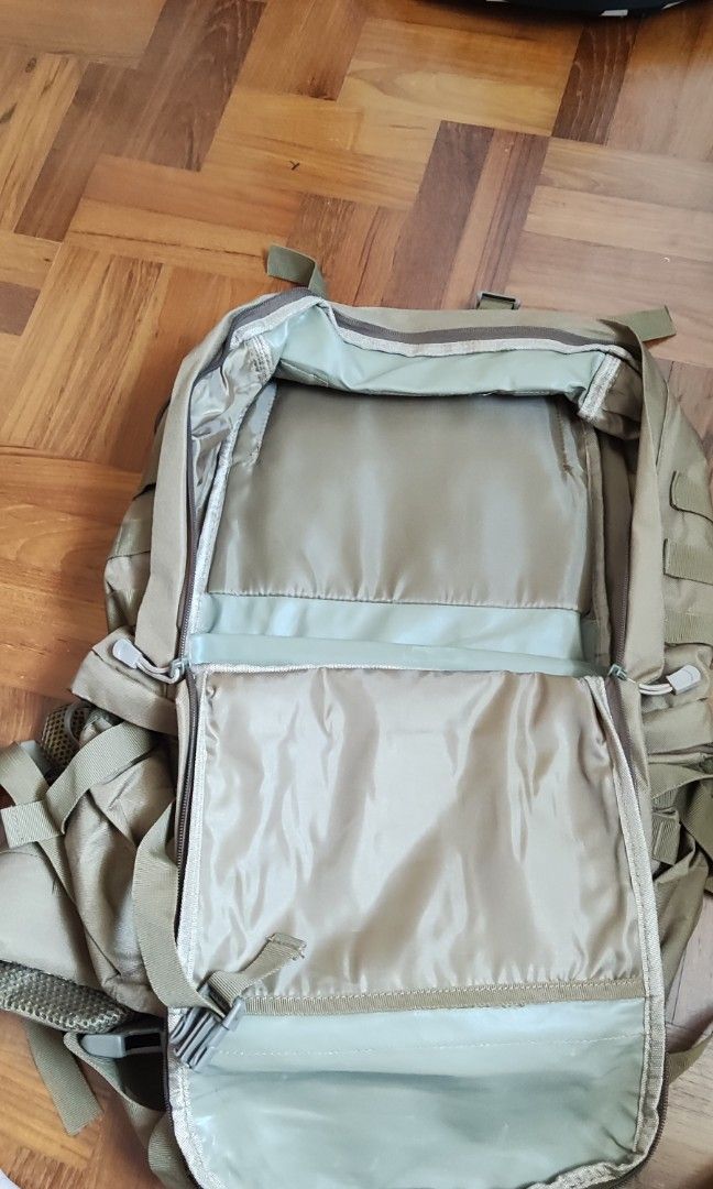 Tactical beige backpack cabin bag, Men's Fashion, Bags, Backpacks on ...
