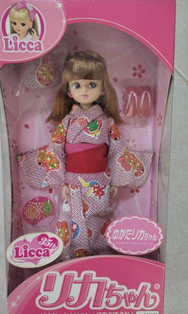 Takara Licca Doll Kimono Yukata Barbie, Hobbies & Toys, Toys & Games on ...