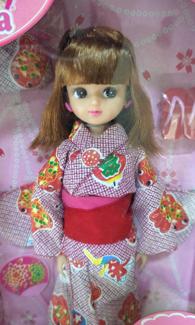 Takara Licca Doll Kimono Yukata Barbie, Hobbies & Toys, Toys & Games on ...