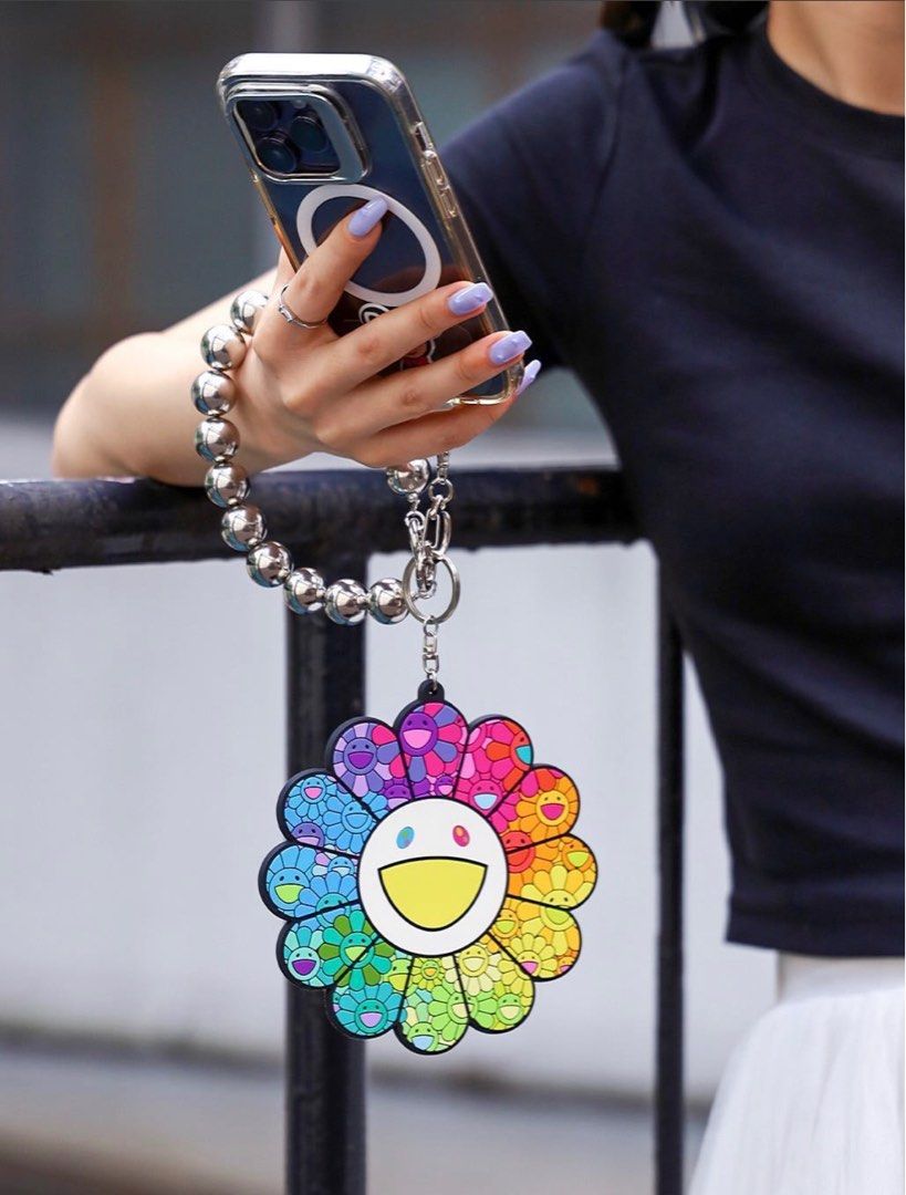 Takashi Murakami Flower Keychain, Hobbies & Toys, Toys & Games on Carousell