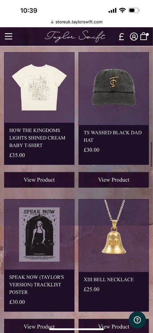 TAYLOR SWIFT OFFICIAL MERCH GO, Women's Fashion, Tops, Shirts on Carousell