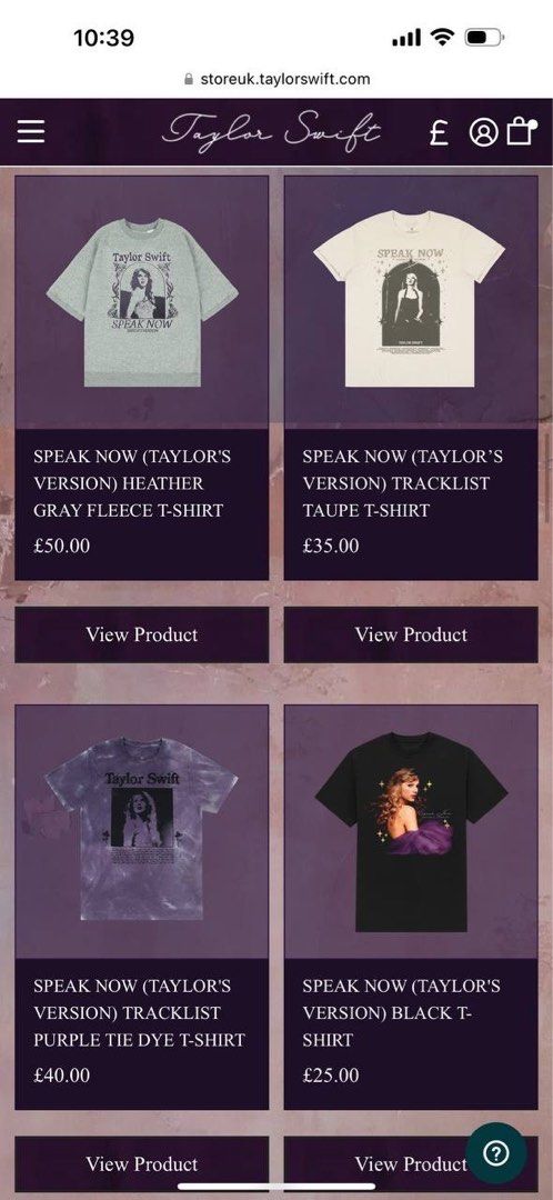 TAYLOR SWIFT OFFICIAL MERCH GO, Women's Fashion, Tops, Shirts on Carousell