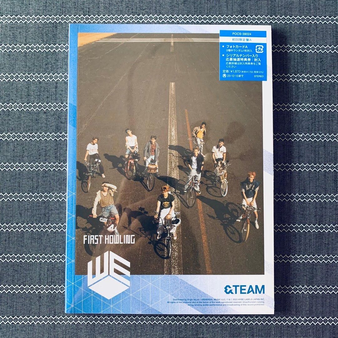 &TEAM - First Howling : WE [Limited Edition / Type A] CD + Photo Book ...