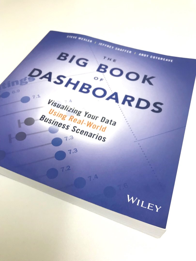 The big book of dashboards 數據分析 圖表 Big data analytics visualisation MBA ...