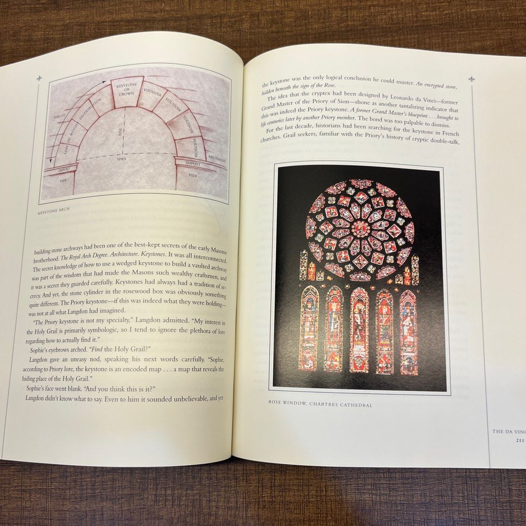 The Da Vinci Code - Dan Brown - Special Illustarted Edition - Super big ...