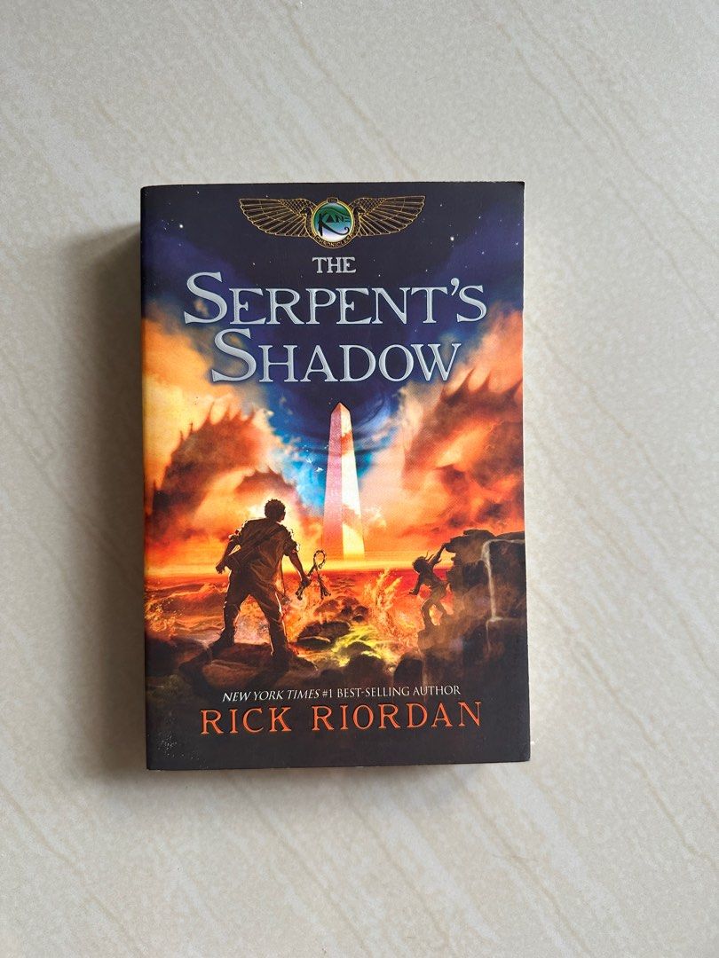 The Kane Chronicles: The Serpent's Shadow - Rick Riordan on Carousell