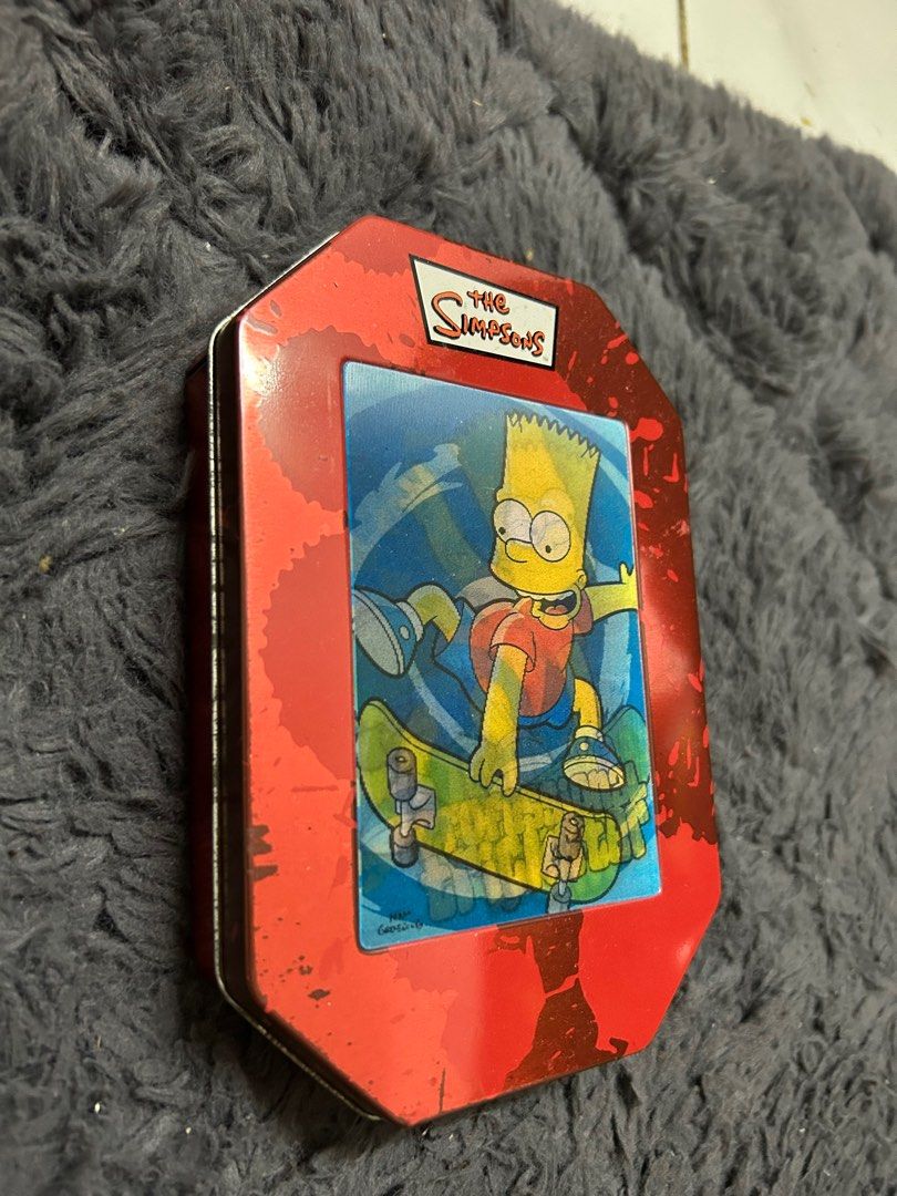 Tin The Simpsons Rare Collectibles, Hobbies & Toys, Collectibles ...