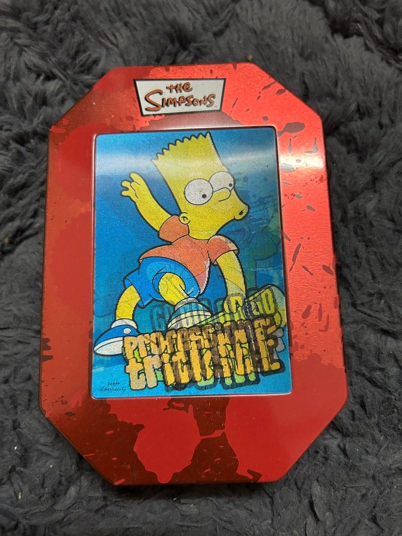 Tin The Simpsons Rare Collectibles, Hobbies & Toys, Collectibles ...
