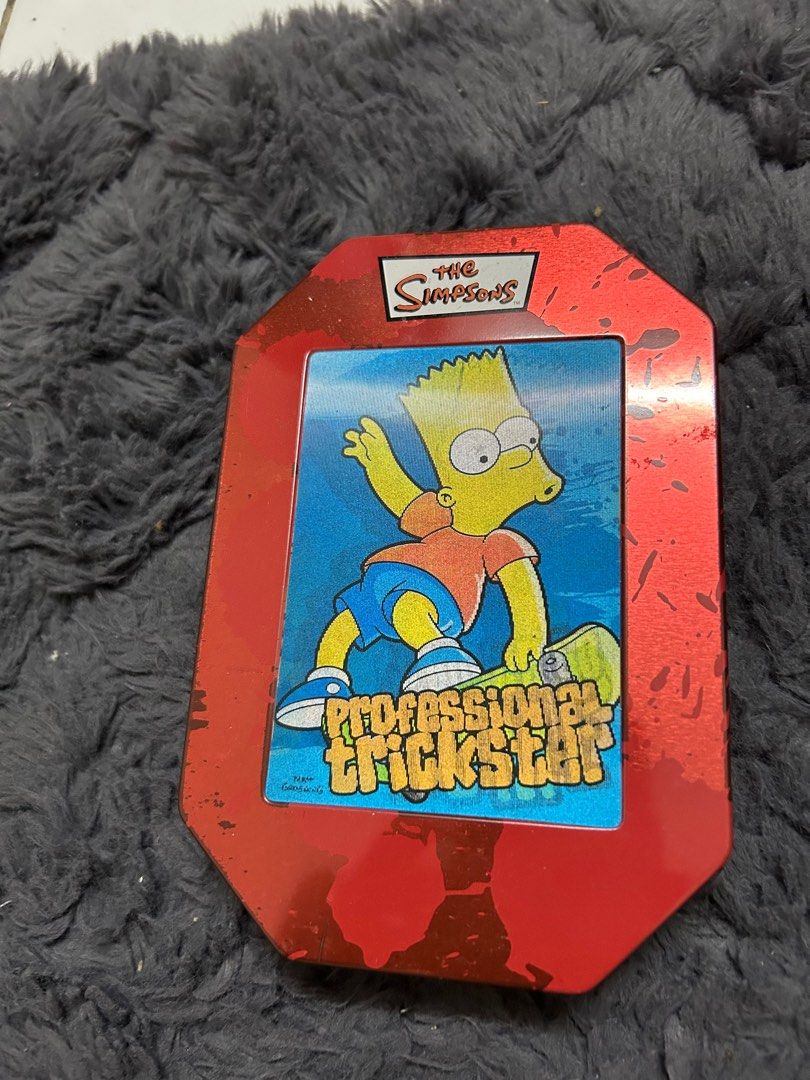 Tin The Simpsons Rare Collectibles, Hobbies & Toys, Collectibles ...