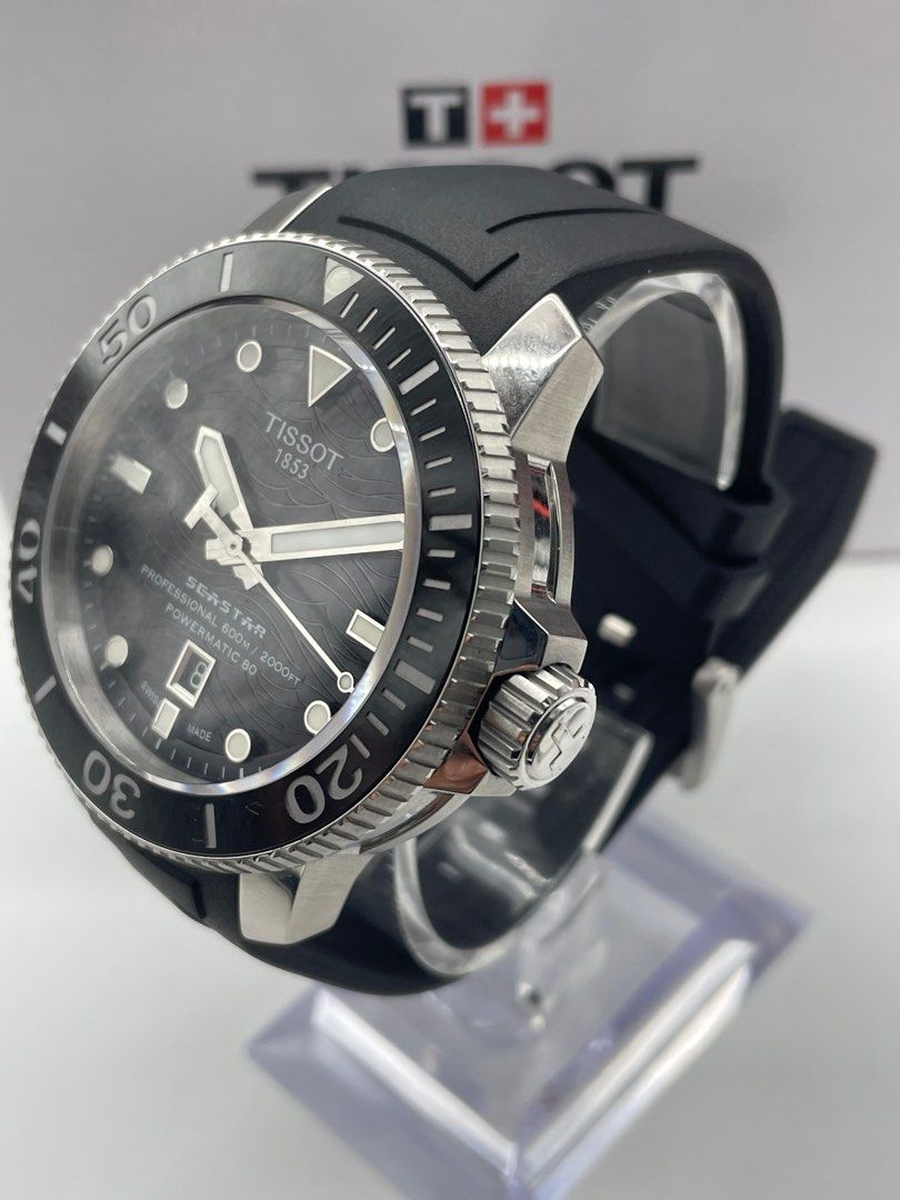 Tissot Seastar 2000 Professional Powermatic 80 46mm Watch, Men's ...