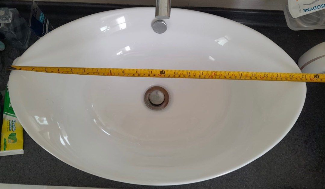 Top mount basin - quick sale, Furniture & Home Living, Bathroom ...