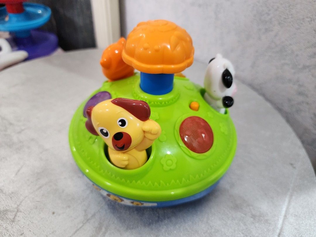 Toy Animal Carousel with sounds on Carousell