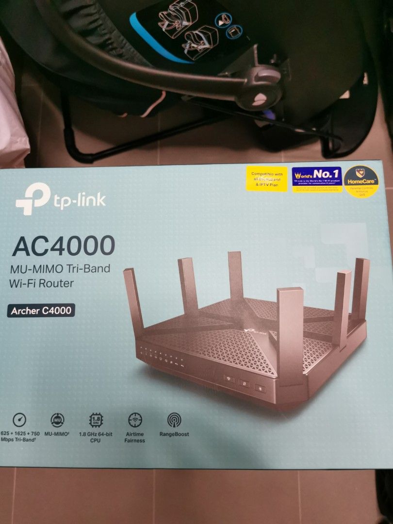 TP Link Archer AC4000 Tri Band, Computers & Tech, Parts & Accessories ...