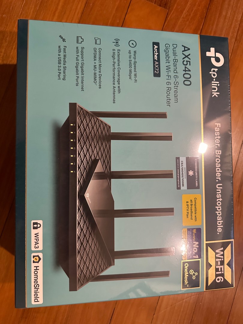 Tp Link Ax Wifi Router Computers Tech Parts Accessories Networking On Carousell