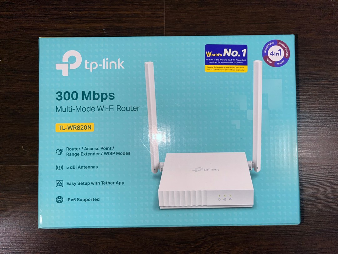 TP-Link TL-WR820N 300Mbps Multi-Mode Wi-Fi Router Wireless N Speed ...