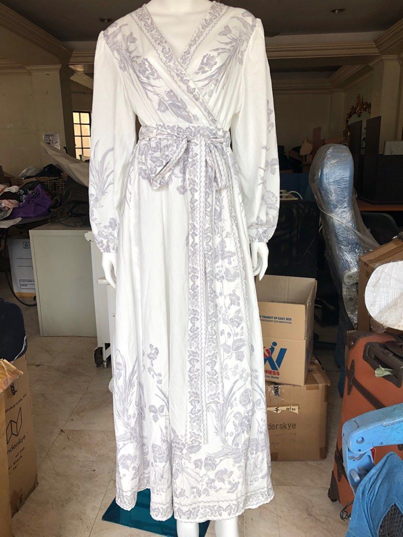 TRADITIONAL WRAP DRESS, Women's Fashion, Dresses & Sets, Dresses on ...