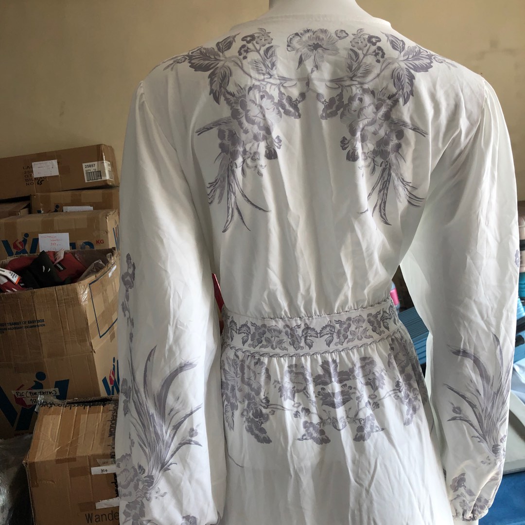 TRADITIONAL WRAP DRESS, Women's Fashion, Dresses & Sets, Dresses on ...