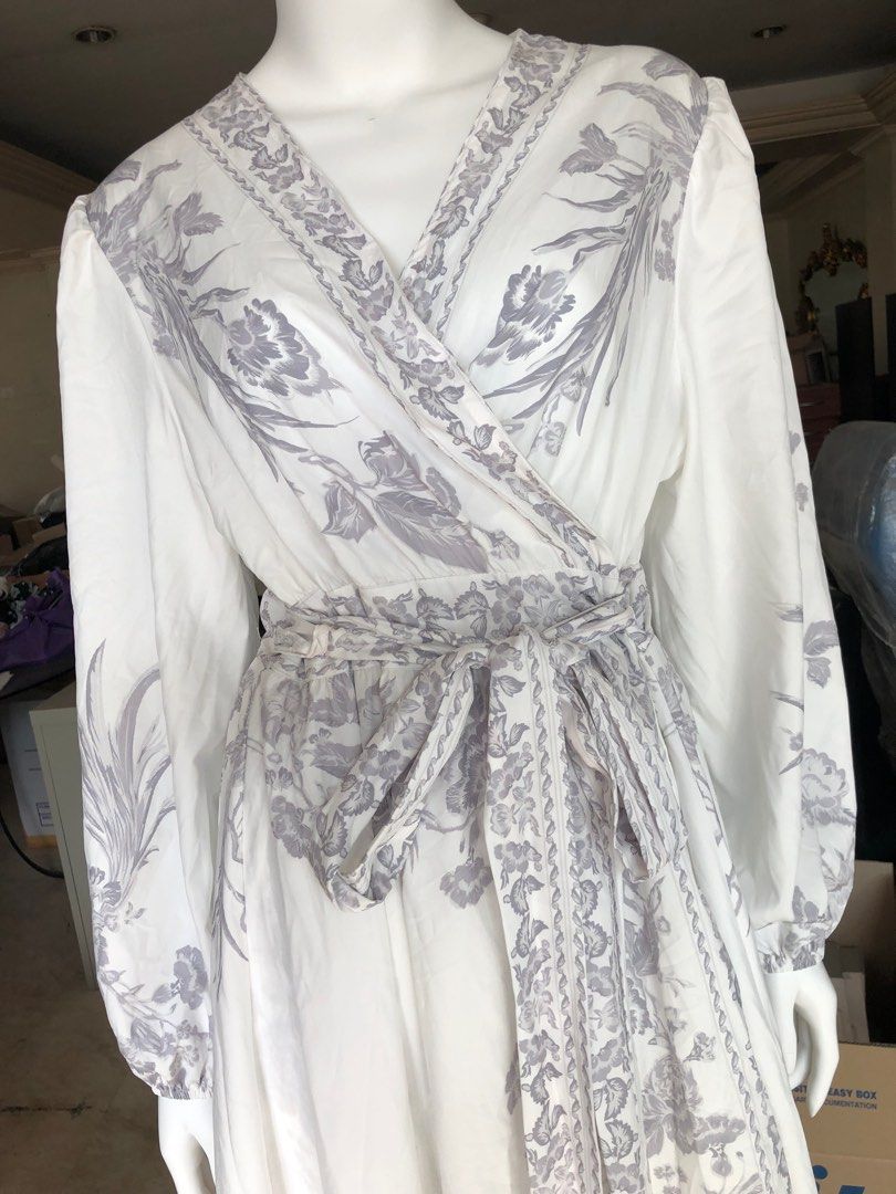 TRADITIONAL WRAP DRESS, Women's Fashion, Dresses & Sets, Dresses on ...