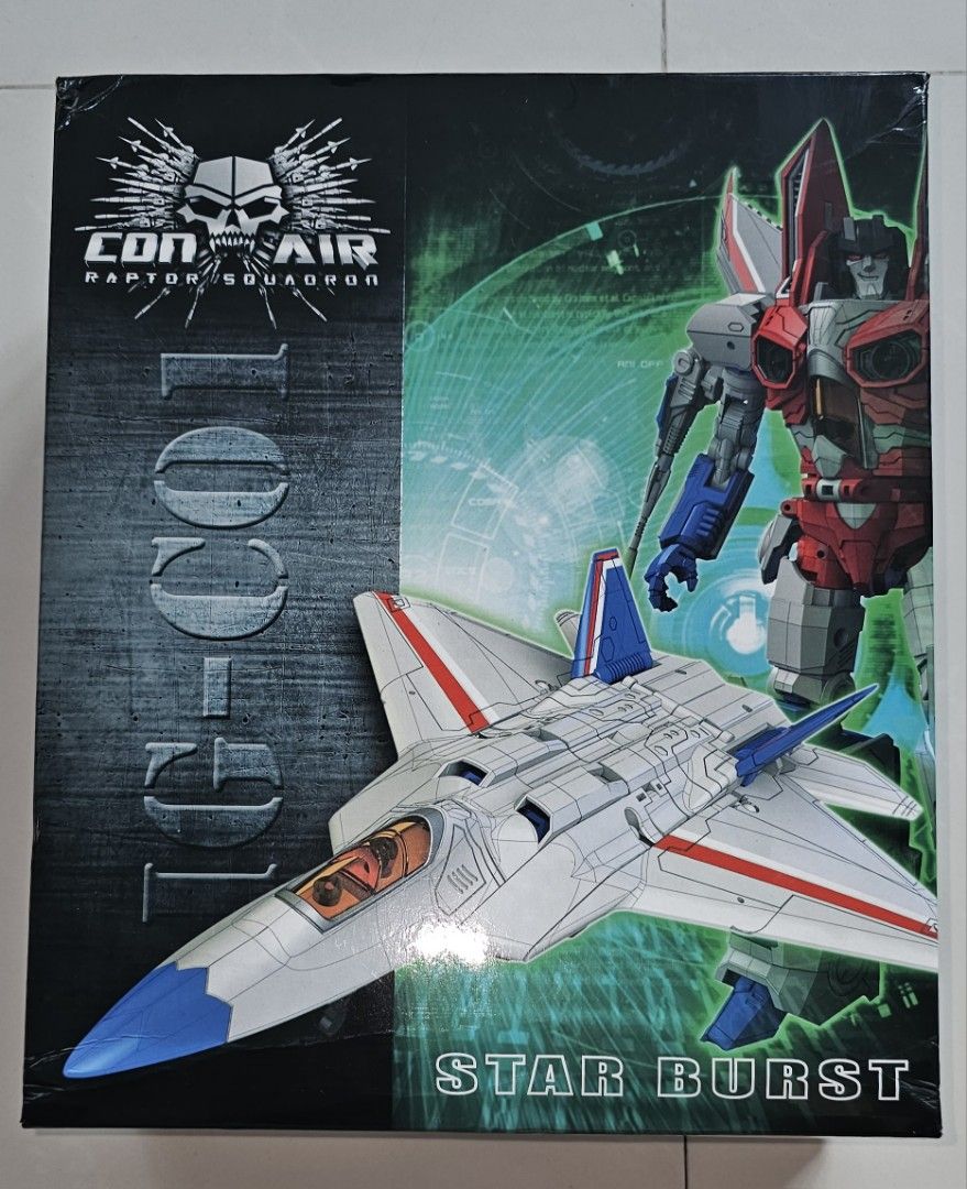 Transformers Starscream Raptor IGEAR MIB, Hobbies & Toys, Toys & Games ...