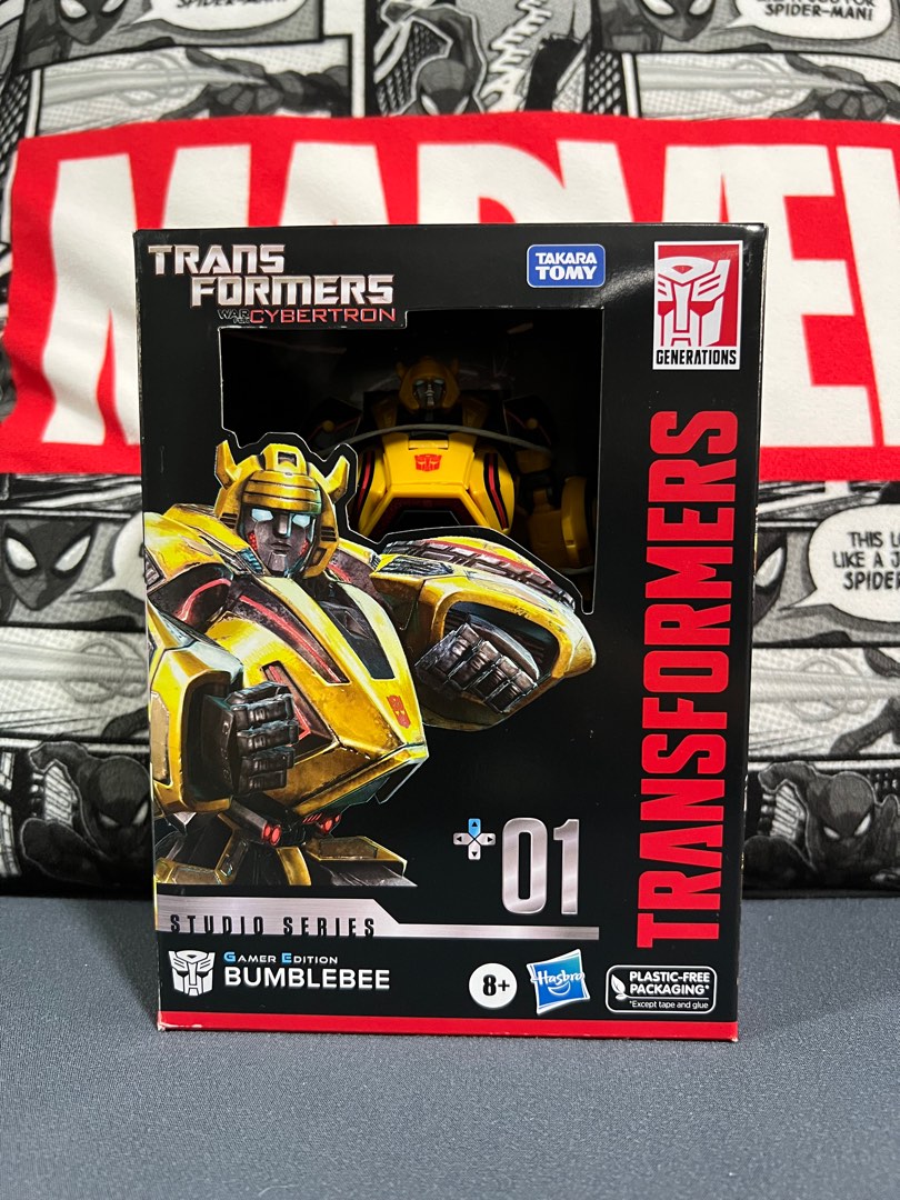 Transformers Studio Series 01 Gamer Edition Bumblebee WFC War For Cybertron, Hobbies & Toys ...