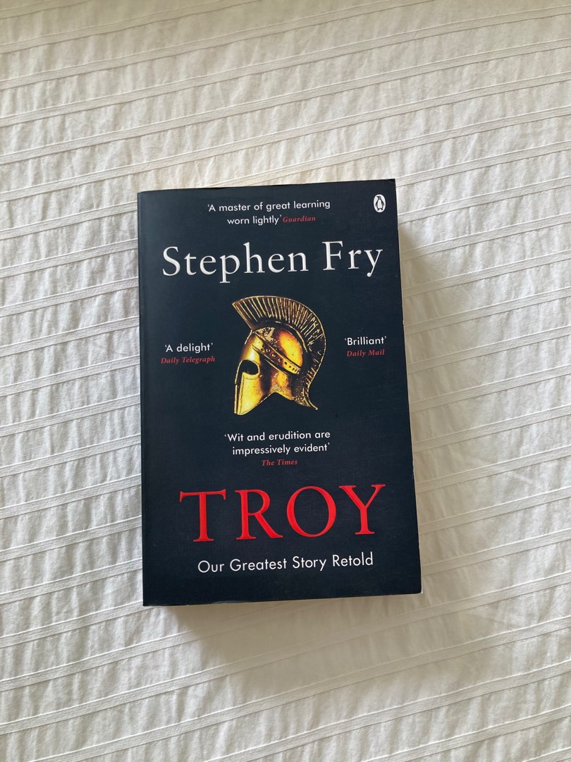 Troy by Stephen Fry, Hobbies & Toys, Books & Magazines, Fiction & Non ...