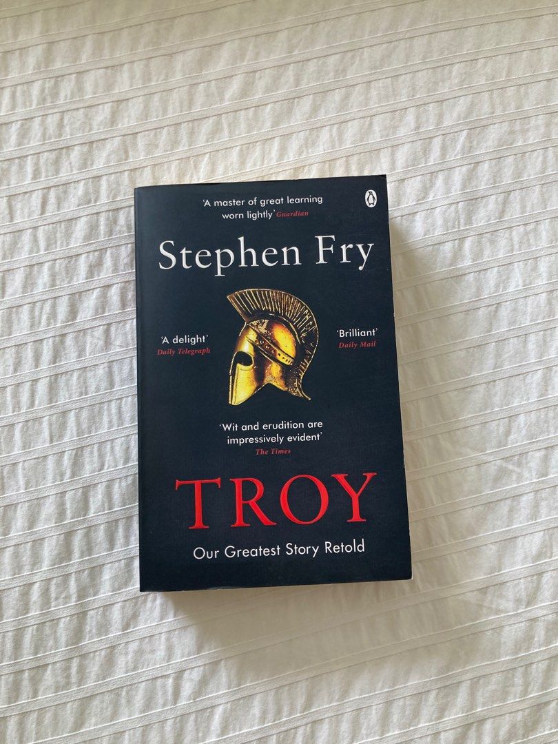 Troy by Stephen Fry, Hobbies & Toys, Books & Magazines, Fiction & Non ...