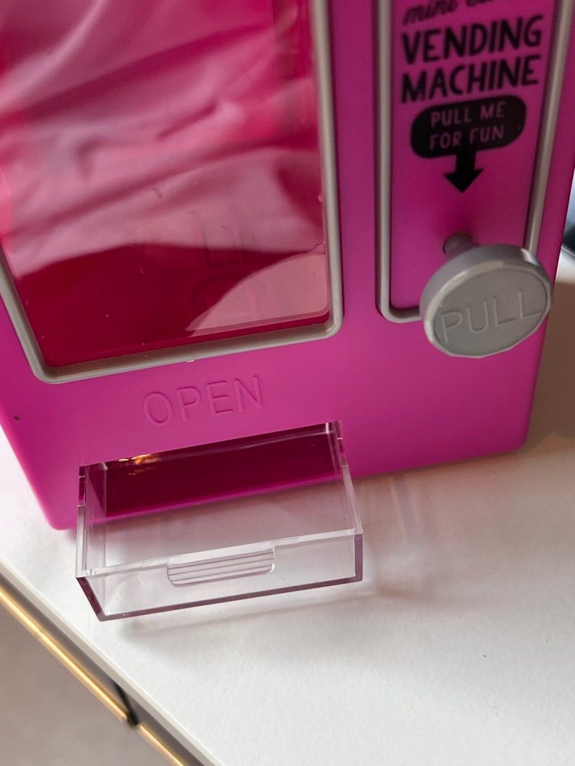 typo vending machine pink, Hobbies & Toys, Toys & Games on Carousell