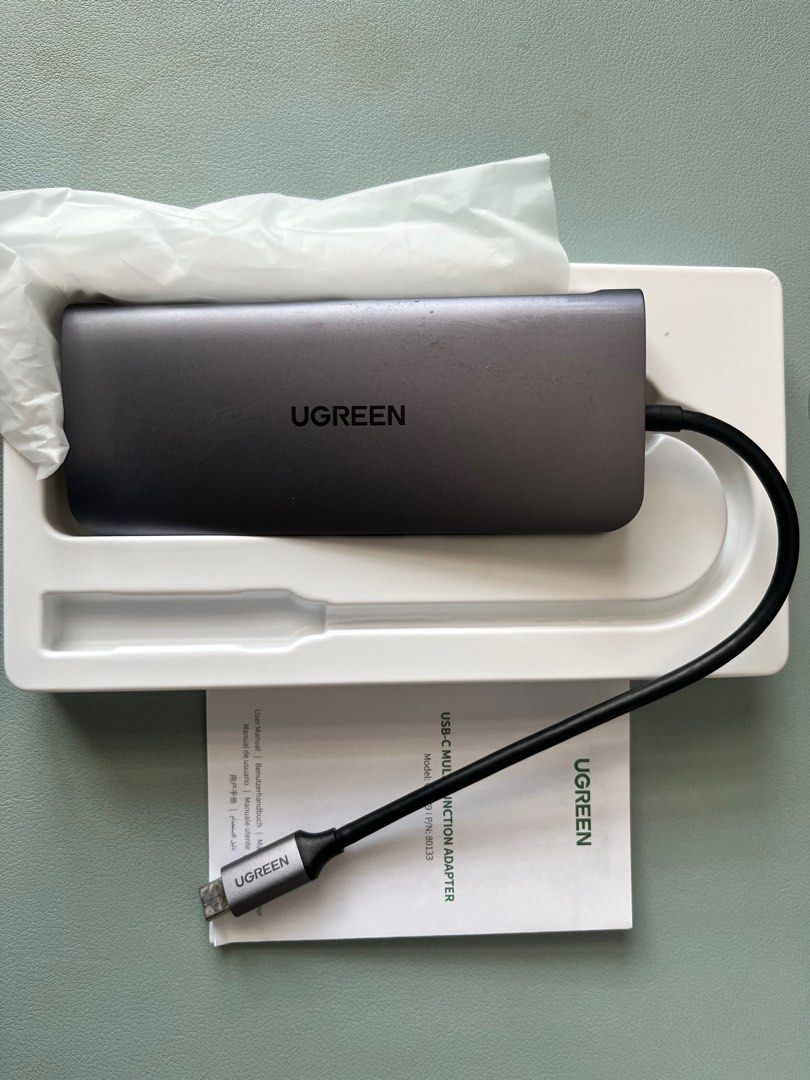 UGreen 10-in-1 USB-C Multifunction adapter, Computers & Tech, Parts ...