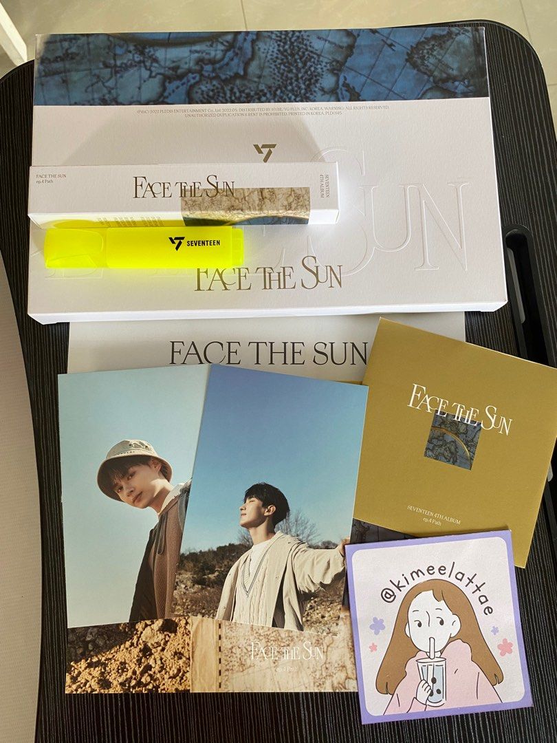 [UNSEALED] SEVENTEEN SVT Face The Sun Album Ep. 4 Path - No Photocards ...