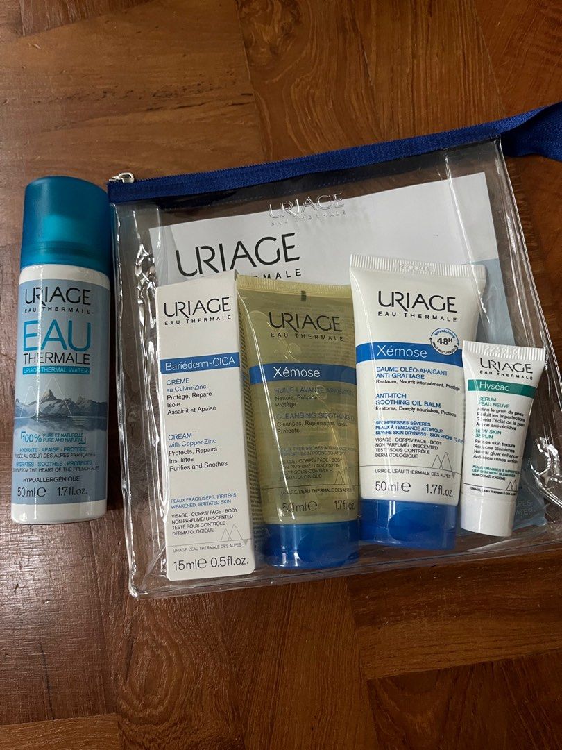 Uriage face care set, Beauty & Personal Care, Face, Face Care on Carousell