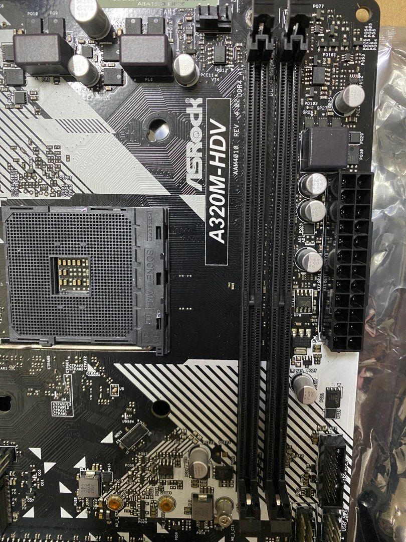 [used] Asrock A320m Hdv R4 0 Computers And Tech Desktops On Carousell