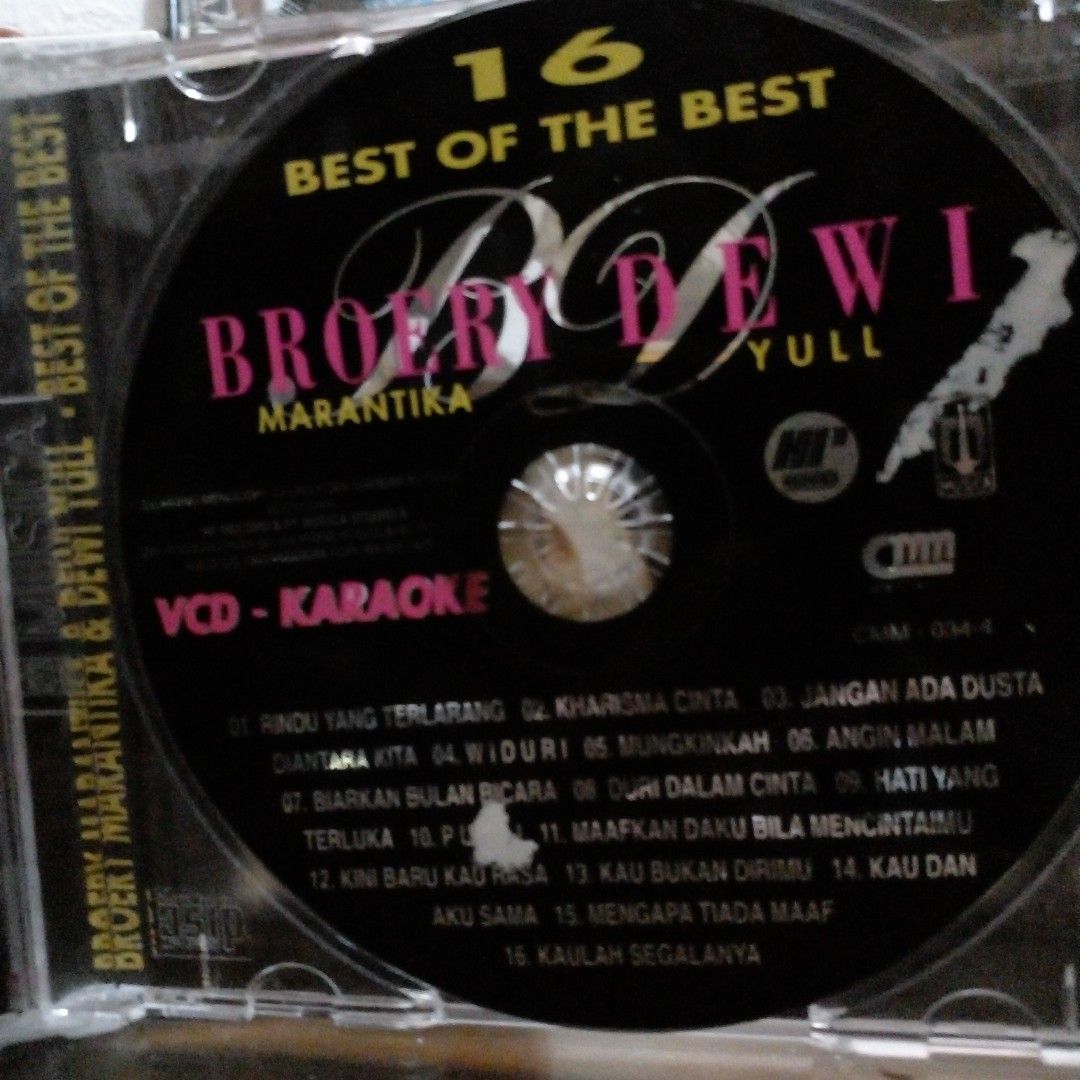 Vcd karoke the best of the best broery dewi yull on Carousell